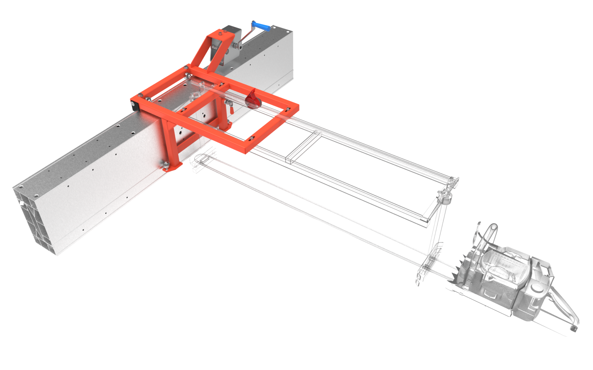 SLABBER CARRIAGE - Turbo Saw Mill