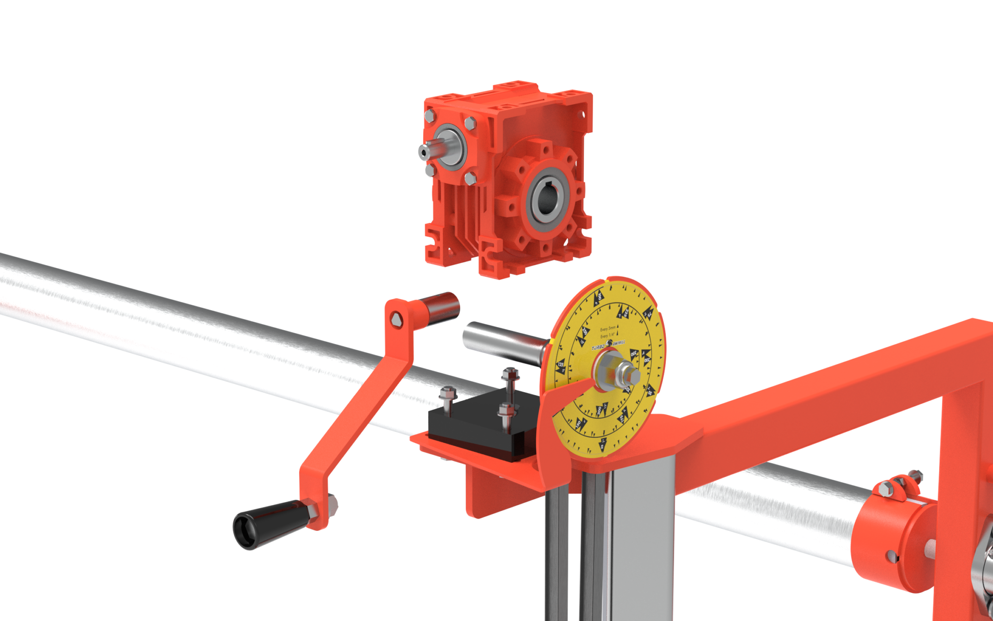 STANDARD SIZING LIFT GEARBOX - Turbo Saw Mill